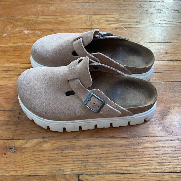Birkenstock | Shoes | Birkenstock Papillio Boston Clogs Womens Warm ...